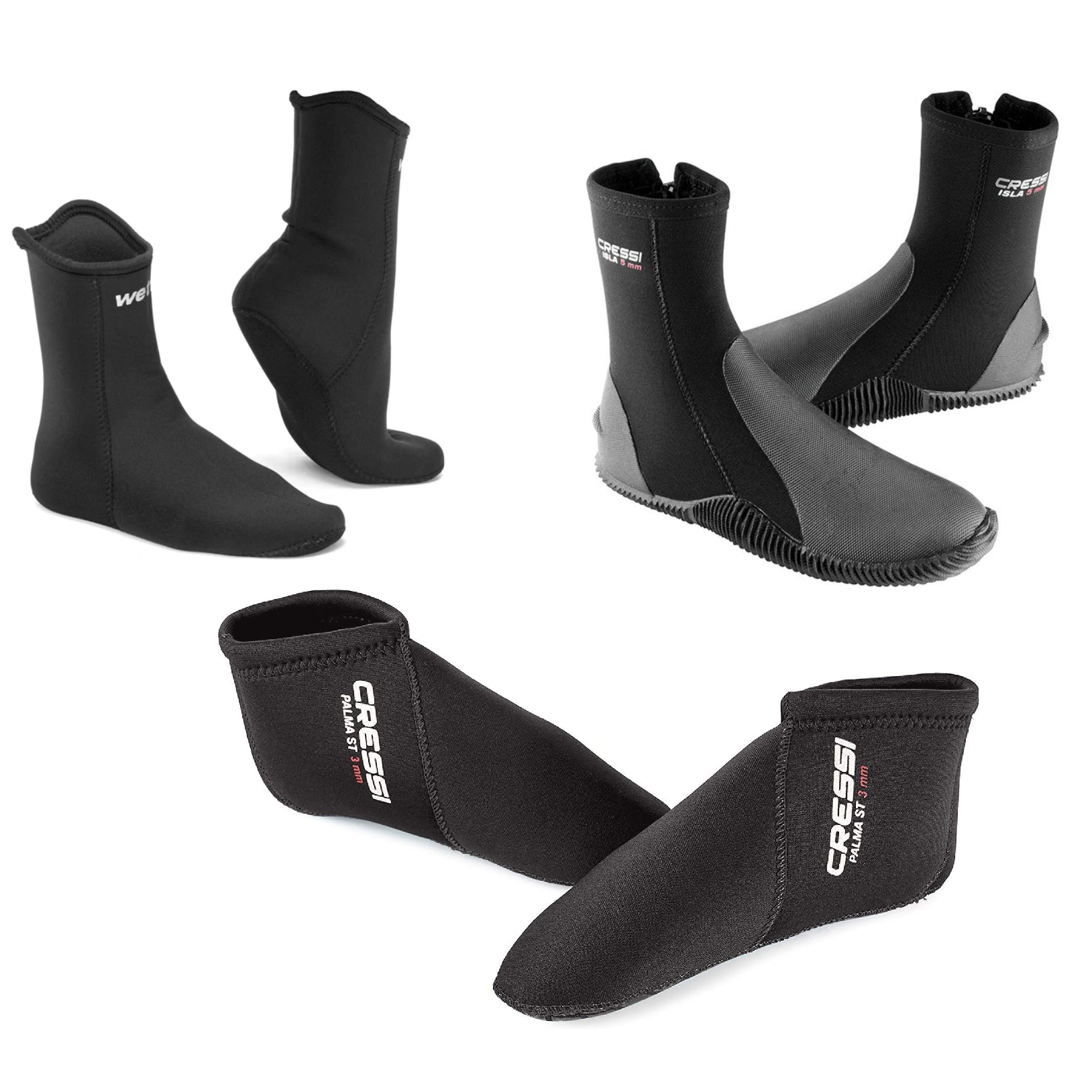 Neoprene Footwear – East 2 West Freediving Inc.